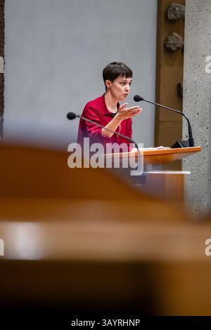 DEN HAAG - NSC's Agnes Joseph during a debate in the plenary hall of ...