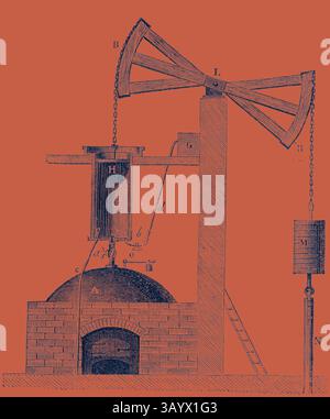 Engine piston cross section Stock Photo - Alamy