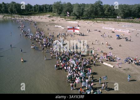 Political Parties. Northern League. Independence Day of Padania on the ...