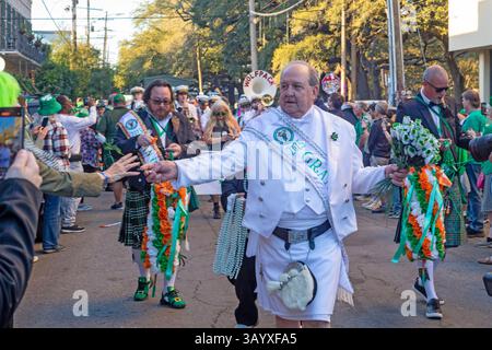 New Orleans, Louisiana - The Downtown Irish Club holds its St Patrick's ...