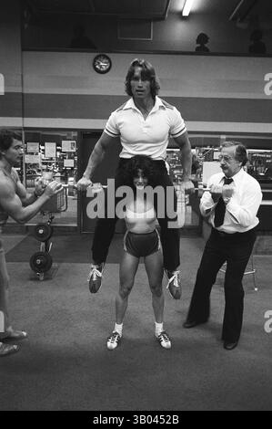 Mar 25, 1979; Los Angeles, CA, USA; Professional bodybuilder ARNOLD ...
