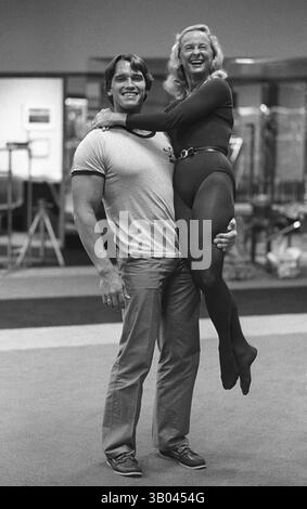 Mar 25, 1979; Los Angeles, CA, USA; Professional bodybuilder ARNOLD ...