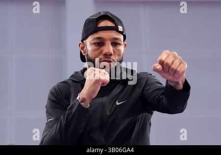 during a public workout at The Pelligon, London. Picture date ...