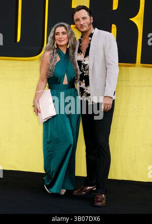 Victoria Bye and James Bye attend the Thunderbolts European Premiere at ...