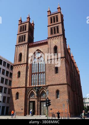 Friedrichswerdersche Kirche, Werderscher Markt, Mitte, Berlin ...