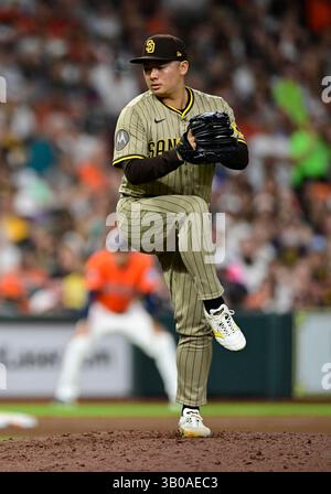 San Diego Padres pitcher Yuki Matsui during a baseball game against the ...