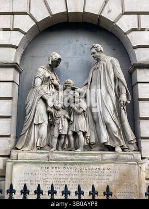 Rev. David Dickson Memorial at St. Cuthbert's Church in Edinburgh ...