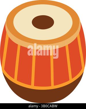 Indian Tabla Percussion Instrument Wooden Red Sound Traditional Beat ...