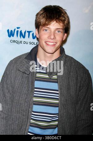 Hunter Parrish World Premiere of Cirque Du Soleil's 'Wintuk' held at ...