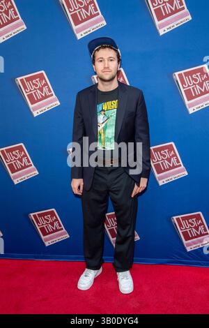 NEW YORK, NEW YORK - APRIL 23: Clyde Lawrence attends "Just in Time ...
