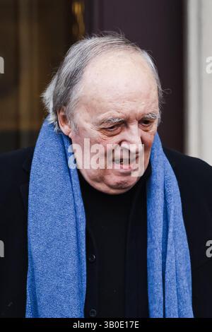 Milan, Italy. 22nd Mar, 2025. Italian director Dario Argento leaves the ...