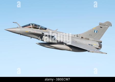 A Dassault Rafale fourth generation fighter jet of the Hellenic Air ...