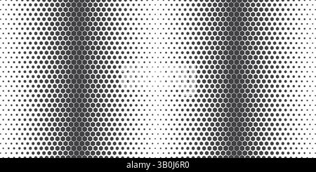 abstract black white hexagon, geometric texture background, polygon ...