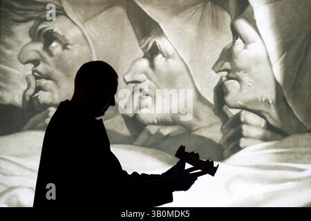 Andrew Wallace takes a closer look at the crown worn by actor Michael ...