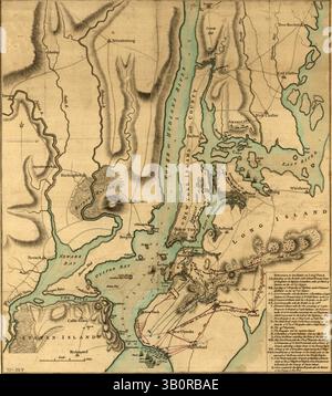 Aug. 27, 1776 - Long Island, New York, U.S. - The Battle of Long Island ...