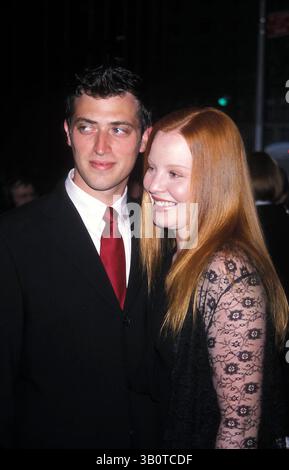Lauren Ambrose and husband, Sam Handel at the Screen Actors Guild ...
