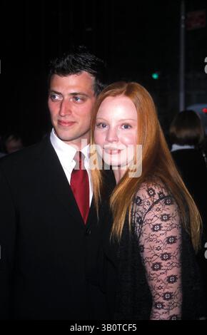 Lauren Ambrose and husband, Sam Handel at the Screen Actors Guild ...