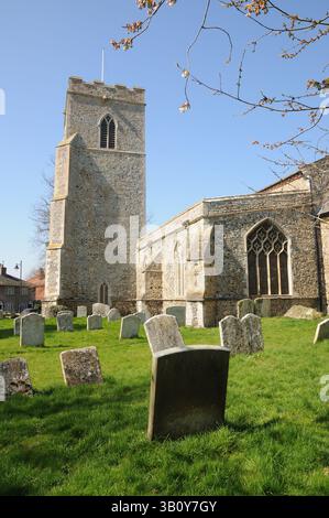 St Mary's Church, Haughley, Suffolk Stock Photo - Alamy