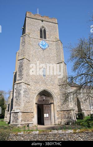 St Mary's Church, Haughley, Suffolk Stock Photo - Alamy