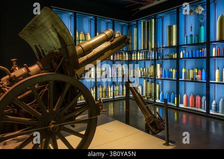 WW1 German Howitzer Krupp, 150 mm / schwere Feldhaubitze 13 and WWI ...