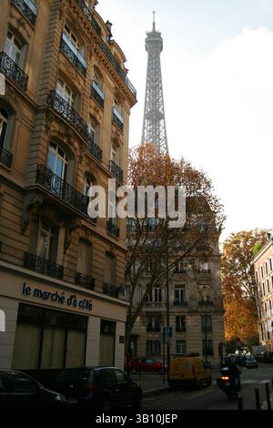 Picturesque street scene in Paris, France, capturing city charm ...