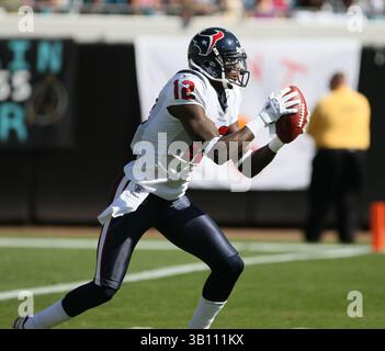 Houston Texans wide receiver Daniel Jackson (85) runs the ball during ...