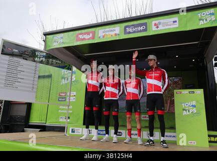 Sillian, Austria. 24th Apr, 2025. 2025 UCI Tour of the Alps Road ...