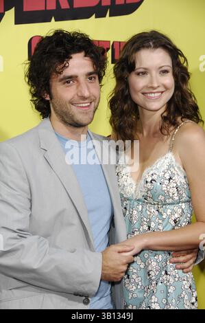 "Superbad" (Premiere) David Krumholtz, Vanessa Britting 8-13-2007 ...