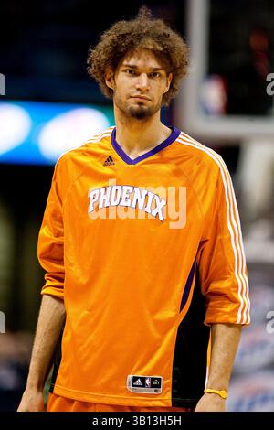 Milwaukee Bucks center Robin Lopez (42) tries to block a shot by ...