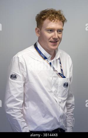 WOOD Tom, FIA Head of Sport Communications Department, portrait during ...