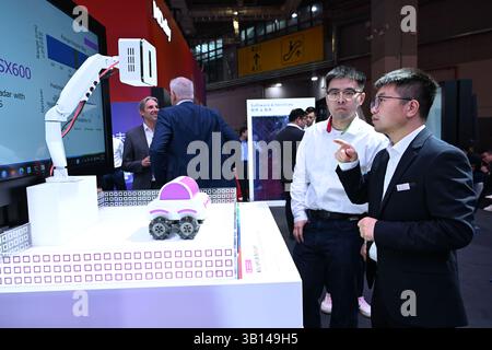 The BOSCH booth at the 2025 Shanghai International Auto Show in ...