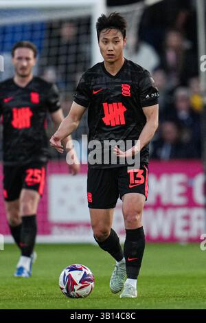 Paik Seung-Ho of Birmingham City with the ball during the Sky Bet ...