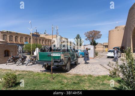 civilian police car at the National Museum of Herat, Afghanistan Stock ...