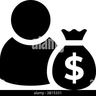 Money Bag Icon Stock Vector Image & Art - Alamy