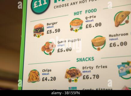 Vegan food outlet under the main stand at Forest Green Rovers ...