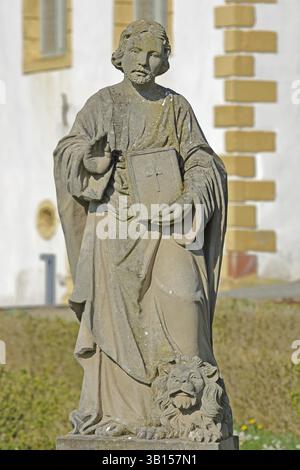 The Lion of Saint Mark, representing the evangelist St Mark, pictured ...
