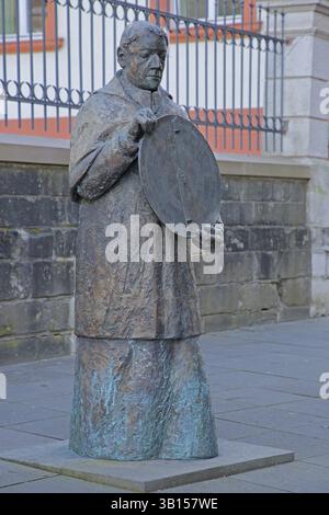 Monument to the medieval philosopher, mathematician and theologian ...