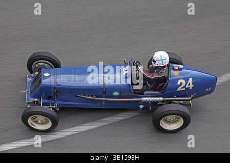 ERA R4A, parade of vintage pre-war racing cars, 11th Grand Prix Monaco ...