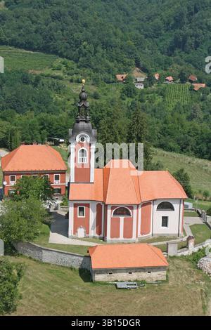 Parish Church of Saint Lawrence of Rome in Vivodina, Croatia Stock ...