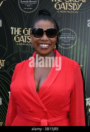 Brenda Edwards attends “The Great Gatsby” - Opening Night at the London ...