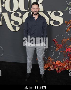 Joe Vulpis arrives at the Netflix's THE FOUR SEASONS Los Angeles ...