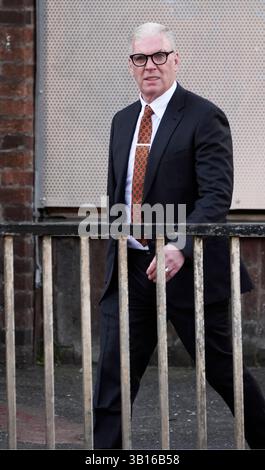 Paul Flanagan arrives at Preston Crown Court, Lancashire, where he is ...