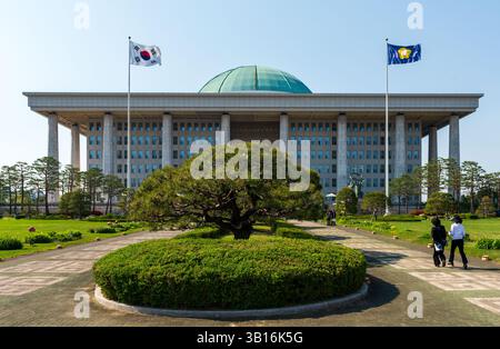 A full view of the National Assembly as seen. The National Assembly of ...