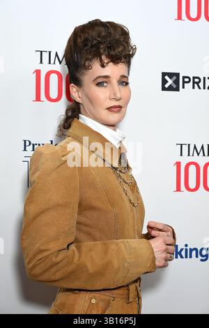 Author Miranda July attends the 2025 TIME 100 Most Influential People ...