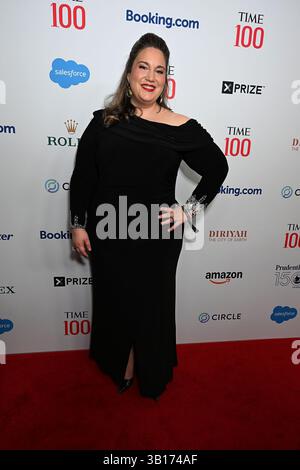 Skye Perryman, President, Democracy Forward, attends the 2025 TIME 100 ...