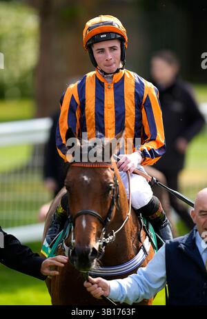 Rossa Ryan after winning the bet365 Mile with Dancing Gemini at Sandown ...