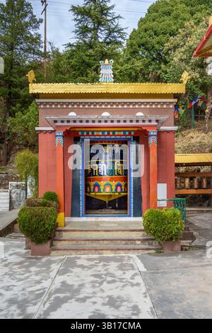 Tibetan Buddhist Temple, Charleville, Mussoorie, Uttarakhand, India ...