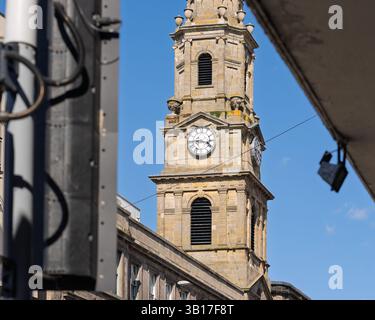 High Street, Clock Tower, Inverness, Scottish Highlands, Scotland ...