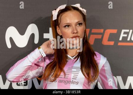 Angie Corine attended 'The WOW 17' Photocall at Madrid Arena on March ...