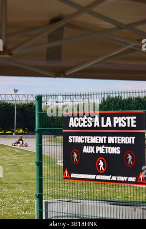 Rotax max Karts with Sodi Sigma chassis at the competition track of RKC ...